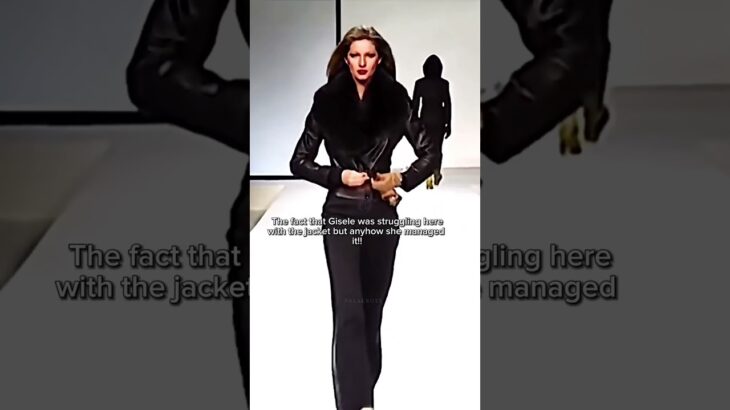 How Gisele handled the troubled jacket button like a pro # ...