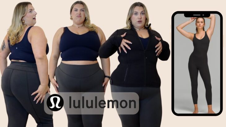 I tried the viral lululemon BBL jacket for plus size…is it worth it ...